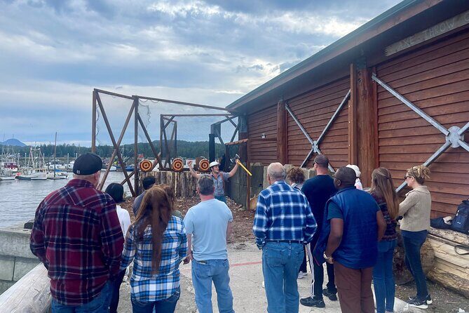 Lumberjack Show and Axe Throw Challenge - An Overview of the Tour Experience