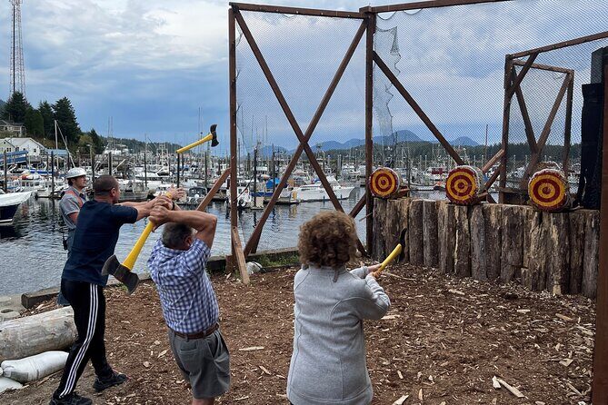 Lumberjack Show and Axe Throw Challenge - Practical Details