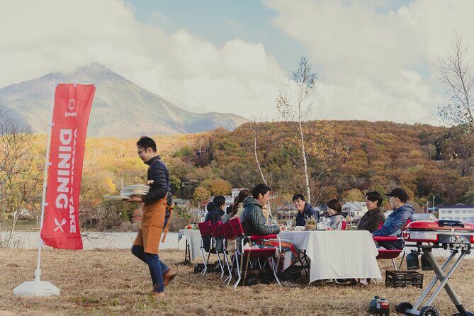 Lunch at the Lake Shirakaba with its superb views - Who Will Love This?