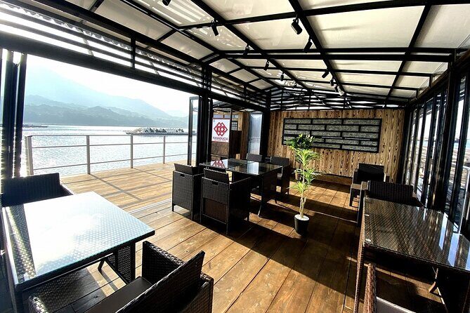 Lunch on Raft-Style Boat HANAIKADA on the west coast of Miyajima - Introduction
