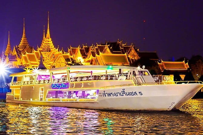 Luxurious Grand Pearl Dinner Cruise in Bangkok - Practicalities and Considerations