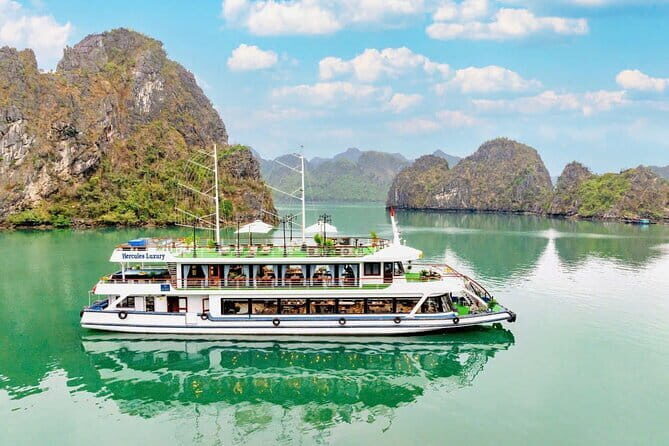 LUXURY 5 STAR CRUISE to Ha Long Bay Day Tour from Hanoi - Return Journey & Drop-Off
