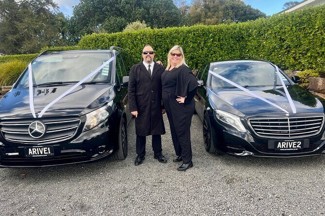 Luxury Auckland Private Tour New Fully Electric Black Mercedes - The Cost and Value