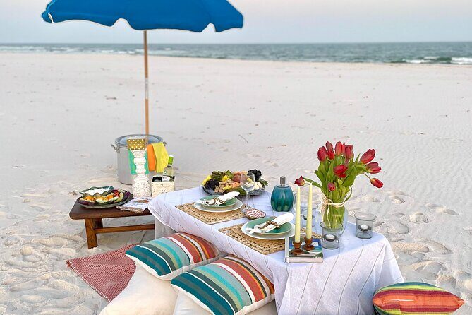 Luxury Beach Picnic on the Gulf - An Experience That Combines Comfort, Luxury, and Flexibility