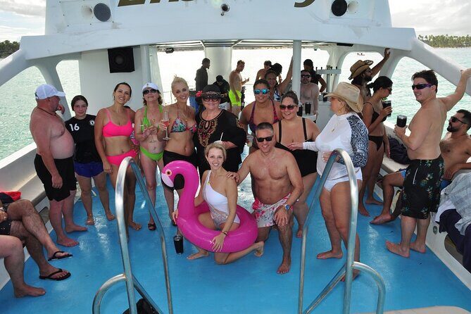 Luxury Catamaran Cruise with Open Bar and Snorkel in Punta Cana - FAQs