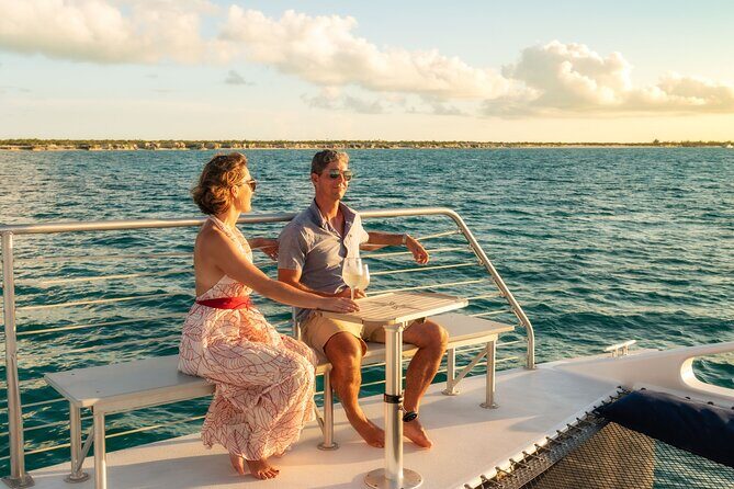 Luxury Catamaran Sunset Sail with Saxophone on Princess Grace - Key Points