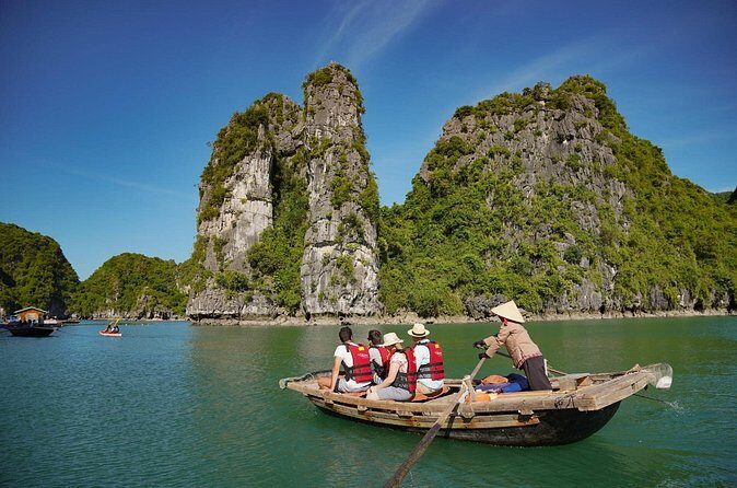 Luxury Dolphin Cruise in Ha Long Bay  Buffet Lunch, Pool & Party - Transportation and Group Size