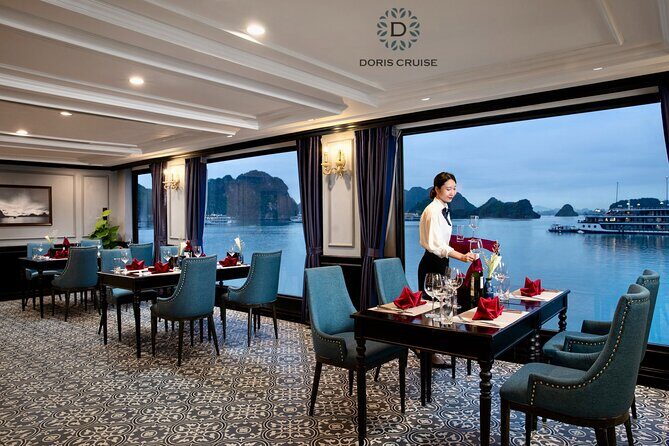 Luxury Doris Cruise 3 Days Explore Halong & Lan Ha Bay Private Balcony - Key Points