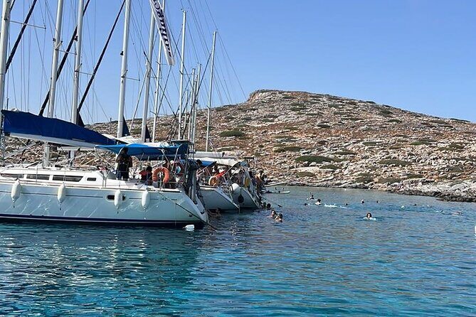 Luxury escape Sailing, shared from Hersonissos or Heraklion port - Key Points