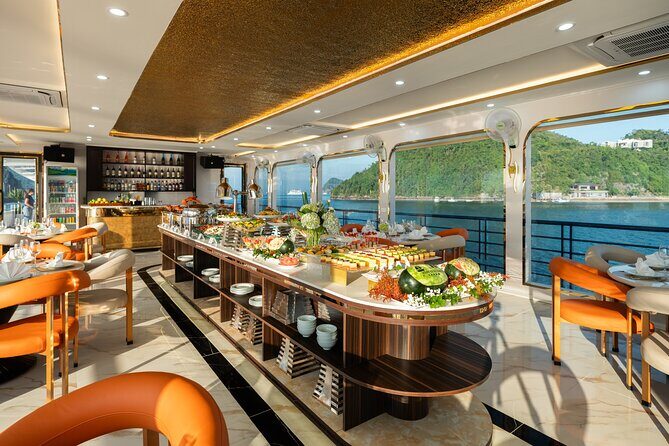 Luxury Ha Long Bay Cruise with Buffet from Tuan Chau Harbor - Exploring Sung Sot Cave