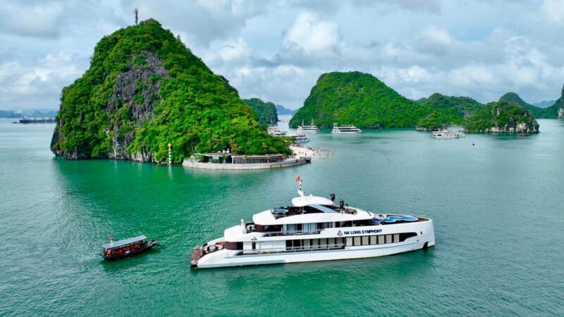 Luxury Ha Long Symphony Day Cruise With Lunch, Cave & Island - Key Points
