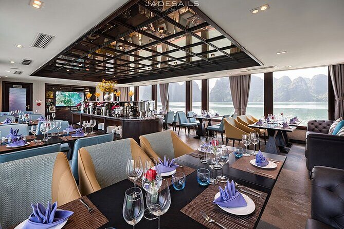 Luxury Halong Bay and Lan Ha Bay Day Tour with Jade Sails Cruise - Key Points