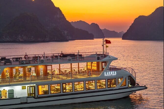Luxury Halong Bay Day Cruise: Buffet Lunch & Limousine Transfer - The Sum Up