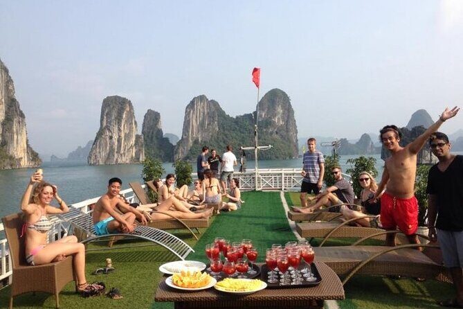Luxury Halong Day Tour From Hanoi - Kayaking and Island Time at Luon Cave and Titop Island