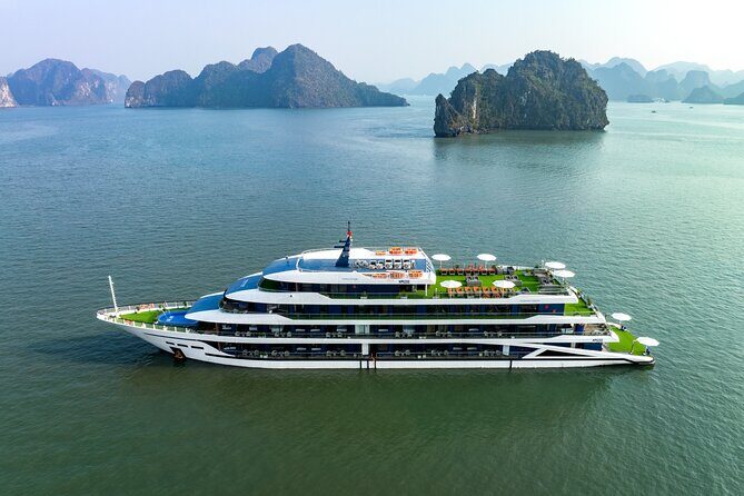 Luxury Halong & Lan Ha Bay Cruise 2D1N with Balcony & Bathtub - Key Points