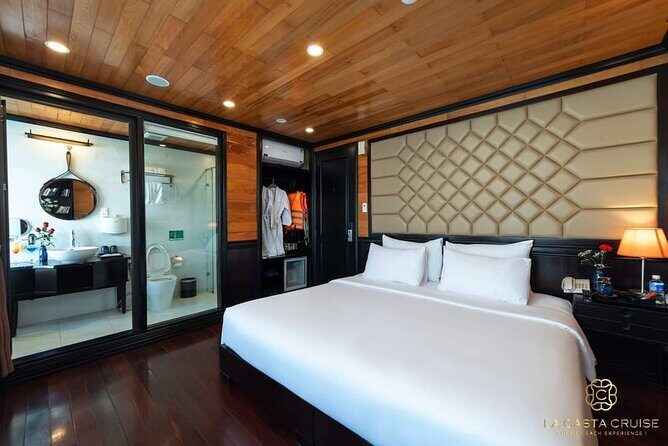 Luxury La Casta Cruise 3 Days Explore Halong Bay Lan Ha Bay Private Balcony - FAQs