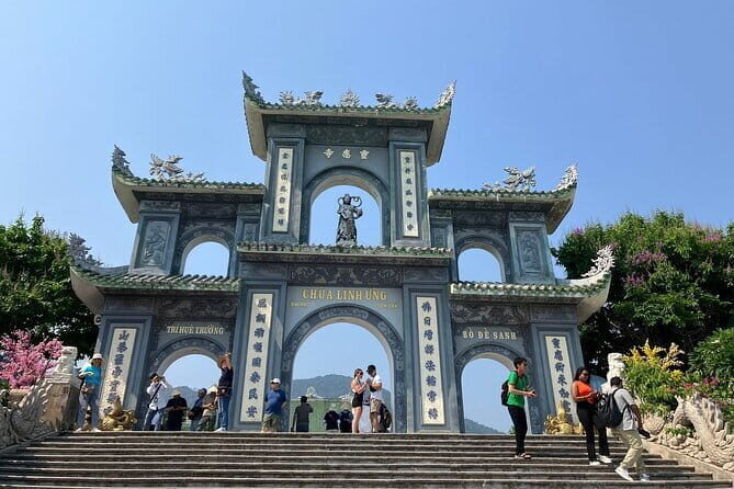 Luxury Monkey Mountains, Marble Mountains and Hoi An Night Tour - The Journey Begins: Linh Ung Pagoda