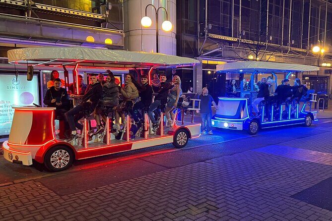 Luxury Party Bike Tour of Belfast City (Individual Seat) - What is the Belfast Party Bike Tour?