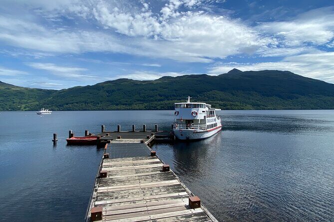 Luxury/Private Day Tour of Highland/Glencoe/Lochs from Glasgow - First Stop: Tarbet and Loch Lomond