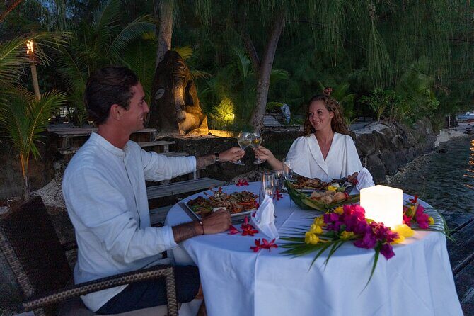 Luxury Private Sunset Cruise and Motu Dinner in Bora-Bora - Key Points
