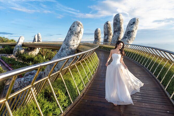 Luxury Private Tour to Ba Na Hills & Golden Bridge from Hoi An - French Village and European Charm