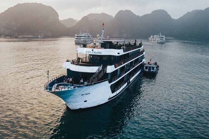 Luxury Rosy Cruise 2 Days 1 Night Halong & Lan Ha Bay from Hanoi - Key Points