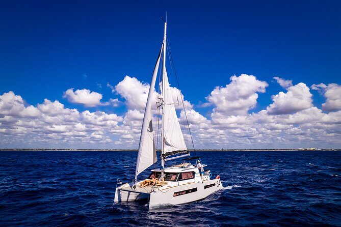 Luxury Sail & Snorkel: All-Inclusive 34 Catamaran from Tulum - Setting Sail on a Luxurious Caribbean Adventure