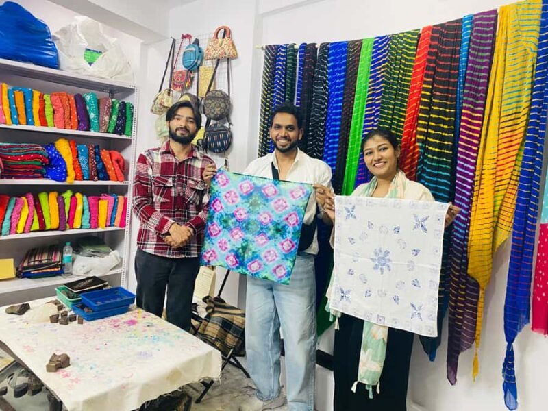 Luxury Tie-Dye & Block Print Workshop in Udaipur - A Closer Look at the Workshop Experience