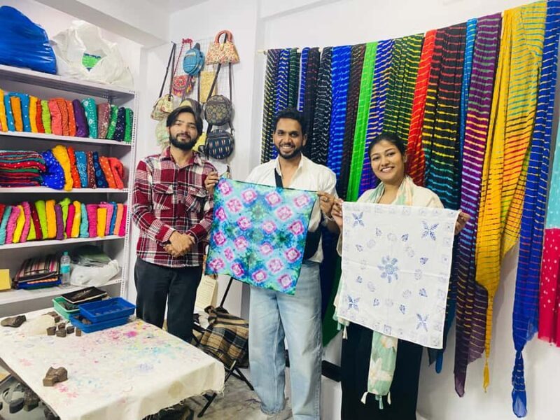 Luxury Tie-Dye & Block Print Workshop in Udaipur - Details on the Logistics