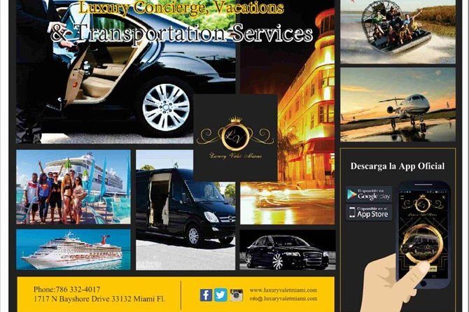 Luxury transportation, tours, personal, groups executives.Affordable prices. - What You Can Expect from This Miami Luxury SUV Service