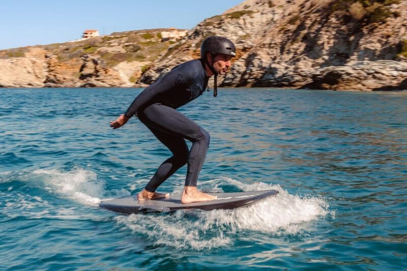 Lygaria Beach: Electric Surf board Efoil or Jetsurf - Key Points: