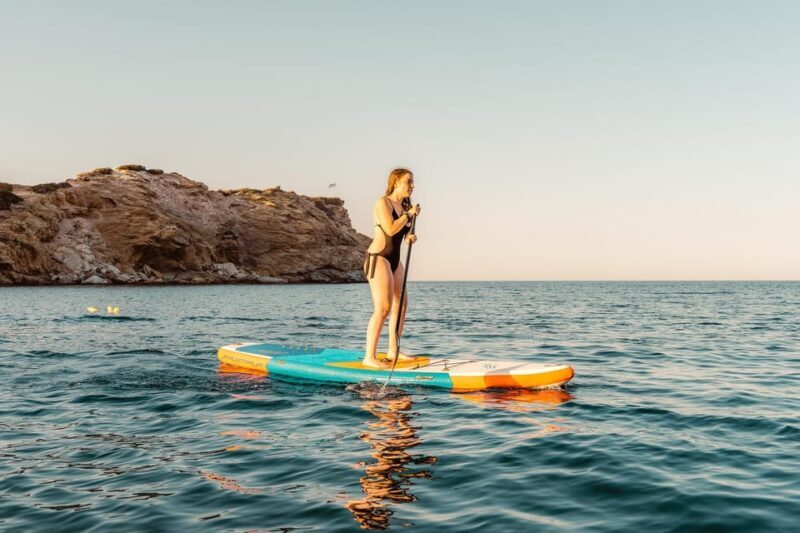 Lygaria Beach: Stand-up Paddle Board (SUP) with or w/o E-Fin - The Invaluable Views and Practicalities