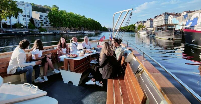 Lyon: City Cruise with Charcuterie, Cheese, and Wine - The Itinerary in Detail