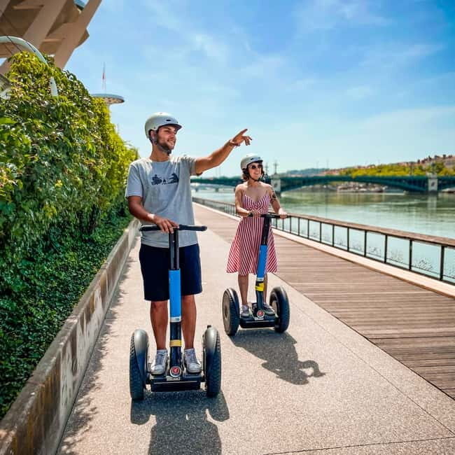 Lyon: Segway Tour Along Rhône and Saône River - Detailed Breakdown of the Itinerary
