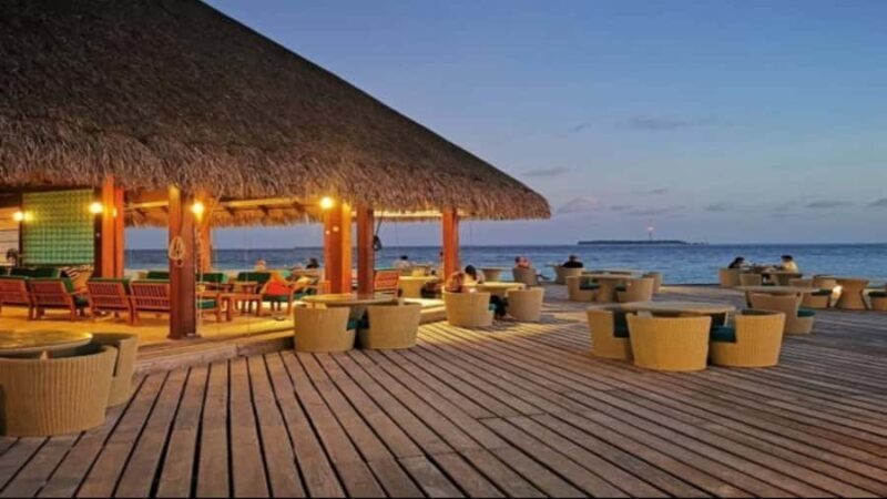 Maafushi: Adaaran Resort Evening Visit  Dinner & Alcohol - Key Points