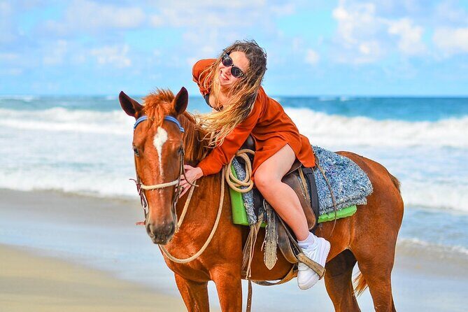 Macao Beach Tour on Horseback with Transfers from Punta Cana - Key Points: