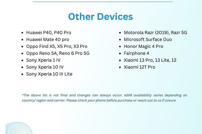 Macau and HongKong eSIM (3 to 30 Days. Up To 60GB of data) - The Itinerary and Coverage