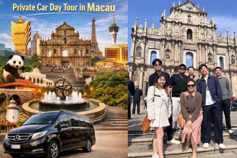 Macau Day Tour: Explore Three Major Islands by Car and Walk - Key Points