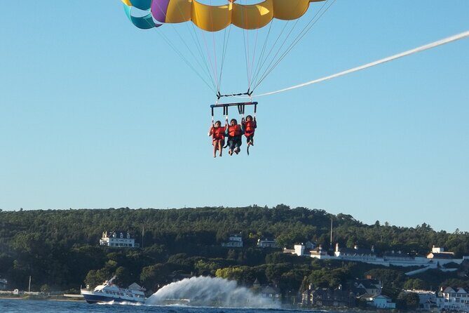 Mackinac Island Parasailing - The Flight Experience