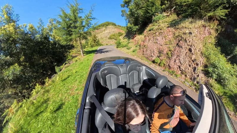 Madeira: Cabriolet Tour with Skywalk and Câmara de Lobos - The Experience Begins: Pickup and Setting Off