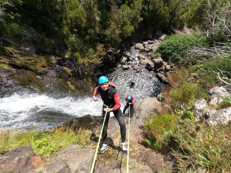 Madeira : Ribeira das Cales Canyoning (Level 1) - Key Points