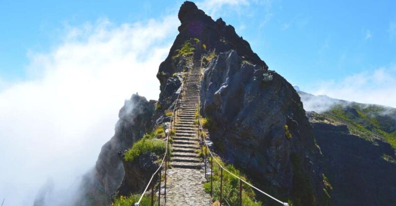 Madeira Stairway to Heaven to Larano Hike Mountain to Sea - Key Points