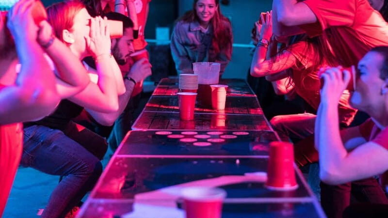 Madrid: Beer Pong Experience  Drink, Play & Compete! - The Breakdown of the Itinerary
