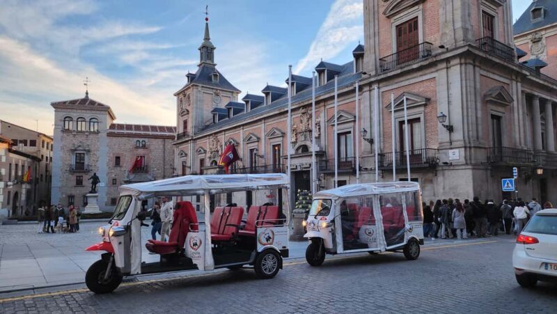 Madrid by Eco Tuk: Private tour, choose your duration! - The Logistics: What to Expect