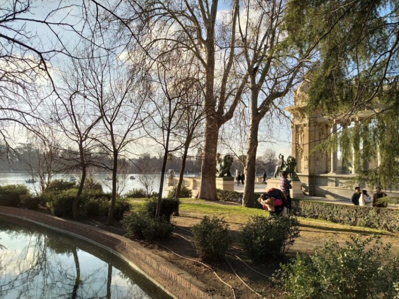 Madrid: Cibeles Rooftop & Retiro Park Guided Walking Tour - Key Points