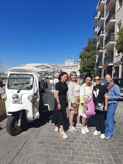 Madrid: Discover Madrid in Tuk-Tuk - An Introduction to Madrid in a Tiny Tuk-Tuk