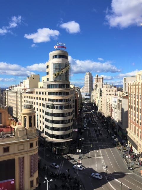 Madrid: Gran Vía Rooftops and Architecture Tour - Key Points
