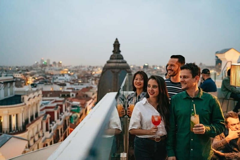 Madrid: Guided Tapas and Wine Tour with Rooftop Views - A Walkthrough of the Itinerary