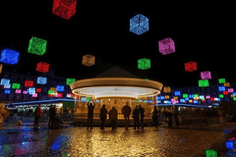 Madrid: Plaza Mayor Christmas Market & City Walking Tour - Key Points