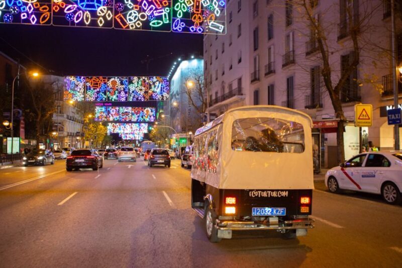 Madrid: Private Christmas Lights Tour by Eco Tuk-Tuk - What Makes This Tour Worth Considering?